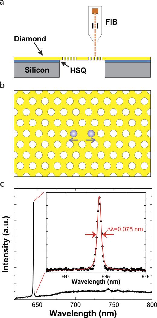 Spin measurements of NV centers coupled to a photonic crystal cavity ...
