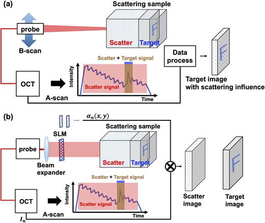 Target imaging in scattering media using ghost imaging optical ...