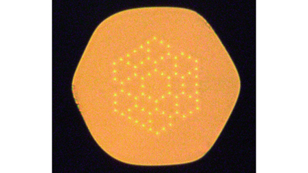 Efficient high-power diffraction-limited fiber laser with a record low ...