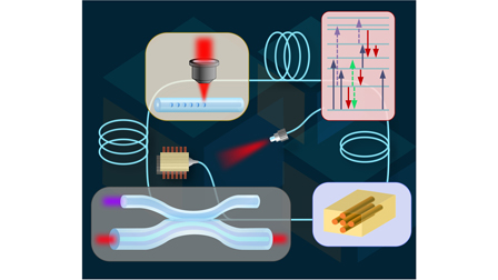 Fluoride and chalcogenide glass fiber components for mid-infrared ...