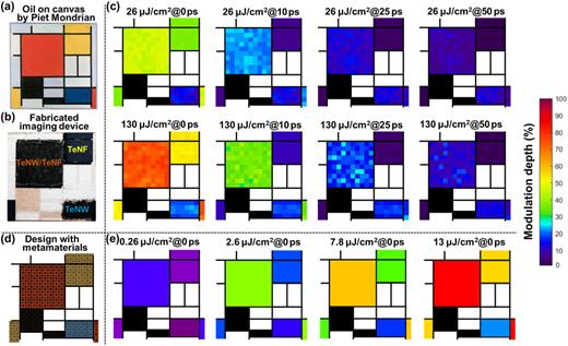Dynamic large-array terahertz imaging display based on high-performance 1D/2D tellurium ...