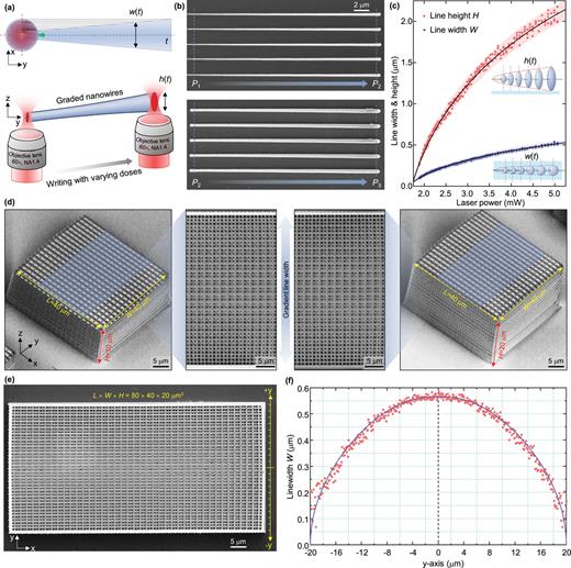 Grayscale two-photon 3D printed gradient-refractive-index metamaterial ...