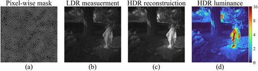 Pixel-wise exposure control for single-shot HDR imaging: A joint optimization approach | APL ...