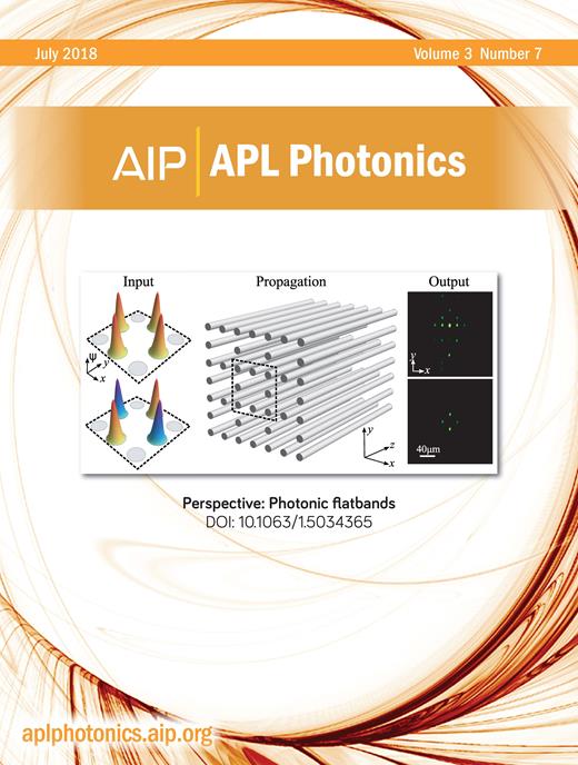 Volume 3 Issue 7 | APL Photonics | AIP Publishing