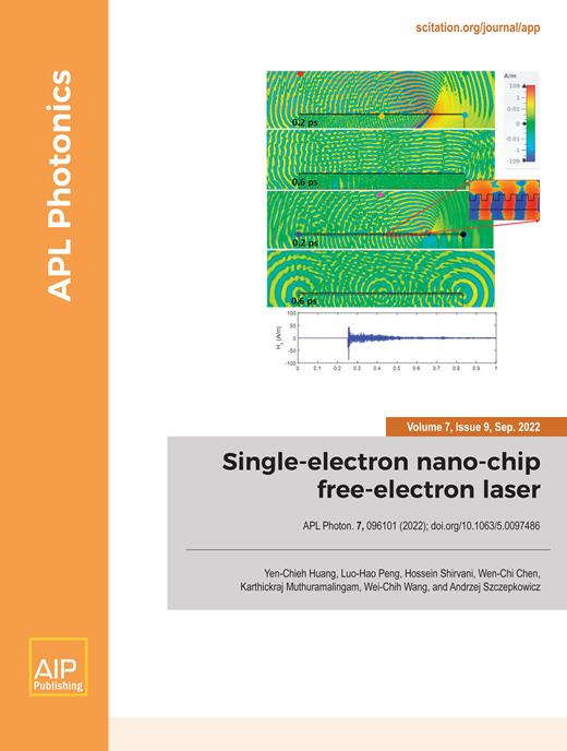 Volume 7 Issue 9 | APL Photonics | AIP Publishing