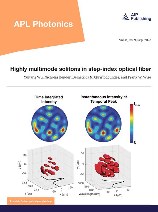 Volume 8 Issue 9 | APL Photonics | AIP Publishing