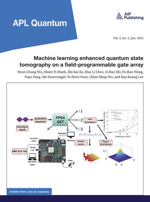 Volume 2 Issue 2 | APL Quantum | AIP Publishing