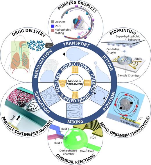 Methodologies, technologies, and strategies for acoustic streaming ...