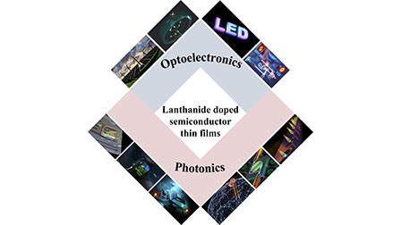 Lanthanide doped semiconductor thin films for photonic and ...