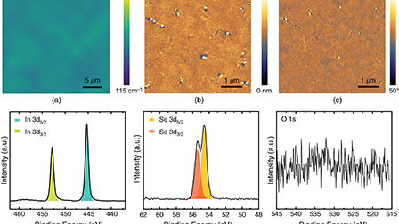 Large-area optoelectronic-grade InSe thin films via controlled phase ...