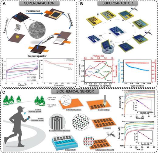 Sustainable carbon sources for green laser-induced graphene: A ...