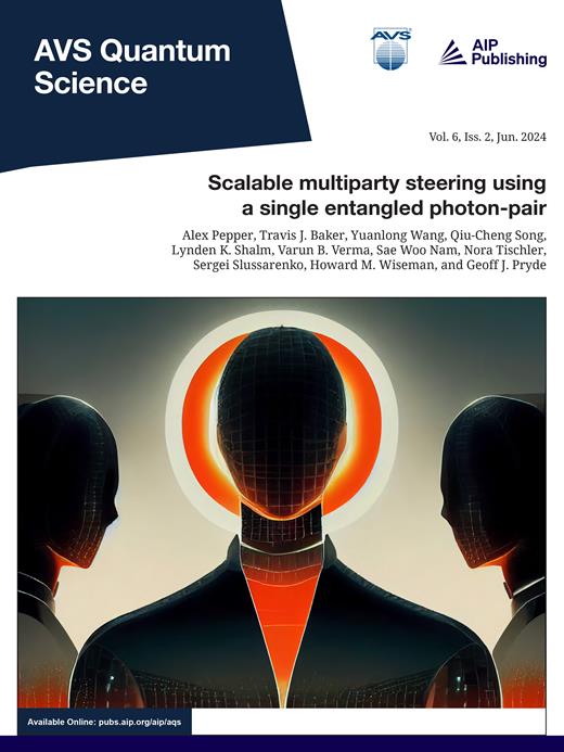 Volume 6 Issue 2 | AVS Quantum Science | AIP Publishing