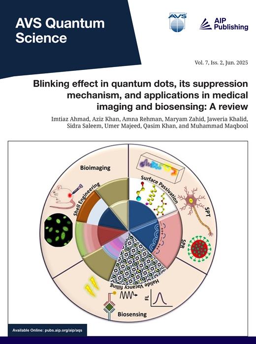 Volume 7 Issue 2 | AVS Quantum Science | AIP Publishing