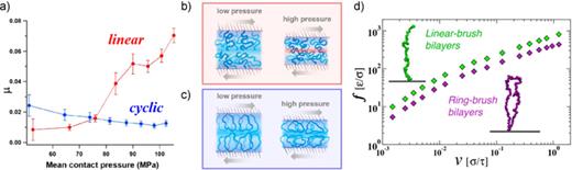 Polymer brushes for friction control: Contributions of molecular ...