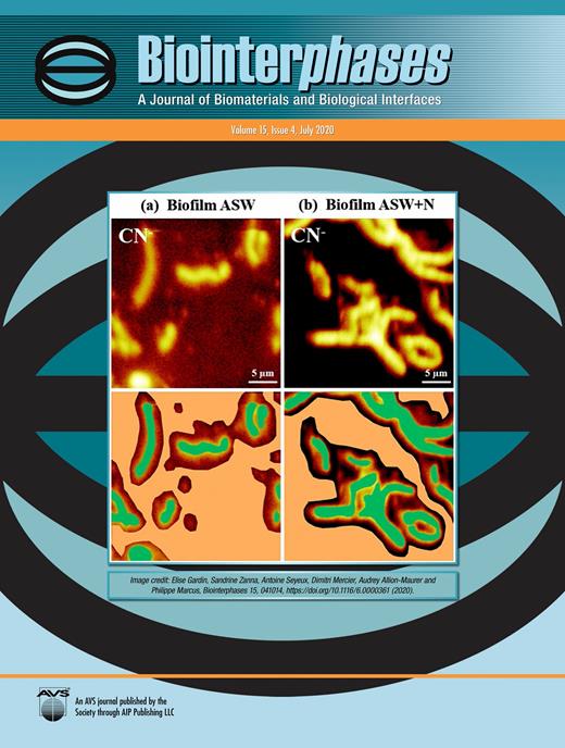 Volume 15 Issue 4 | Biointerphases | AIP Publishing