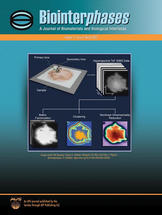 Volume 17 Issue 2 | Biointerphases | AIP Publishing