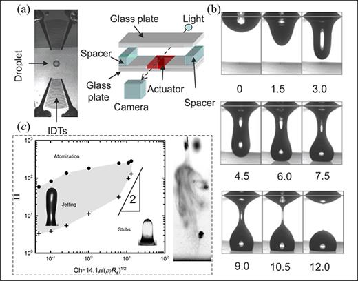 SAW-driven droplet jetting technology in microfluidic: A review ...