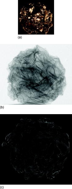 X-ray computerized tomography scan of crumpled aluminum sheet | Chaos ...