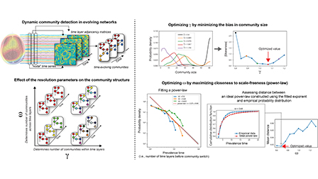 Optimizing parameter search for community detection in time-evolving networks of complex systems ...