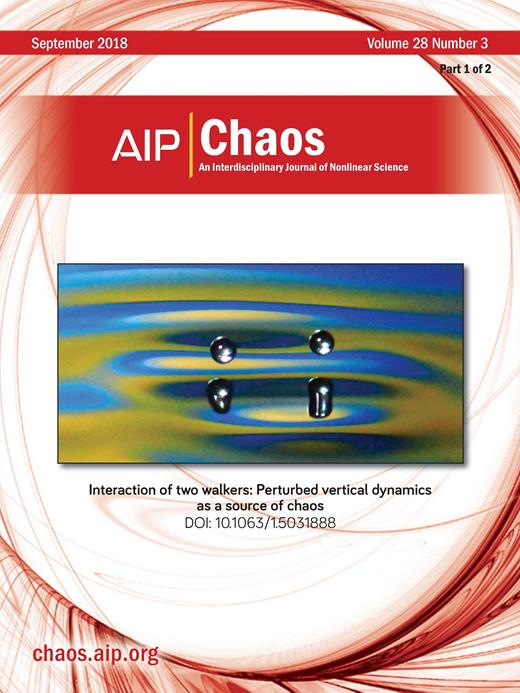 Walking droplets in a circular corral: Quantisation and chaos | Chaos ...