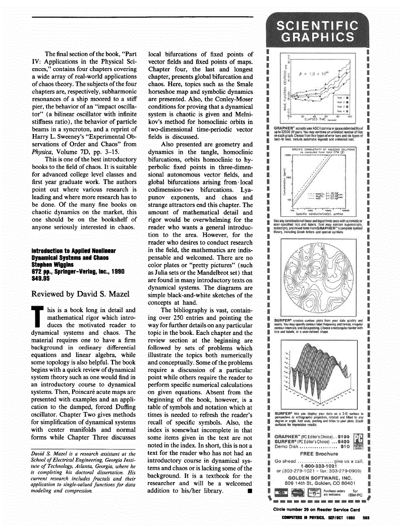 Introduction to Applied Nonlinear Dynamical Systems and Chaos ...