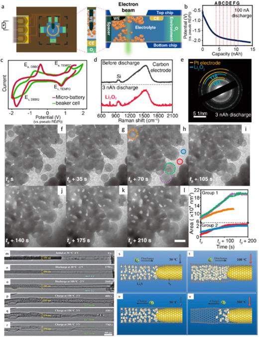 Characterizing battery materials and electrodes via in situ/operando ...