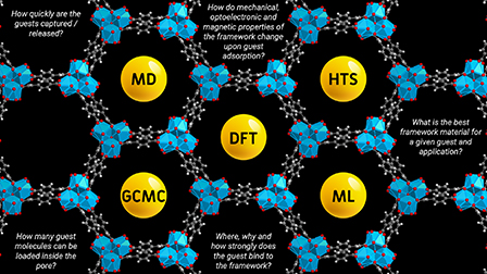 Host–guest interactions in framework materials: Insight from modeling ...