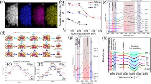 Catalyst development for electrochemical hydrogenation of biomass ...