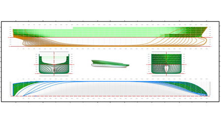 Modification of ship hull form using a developed cylindrical ...
