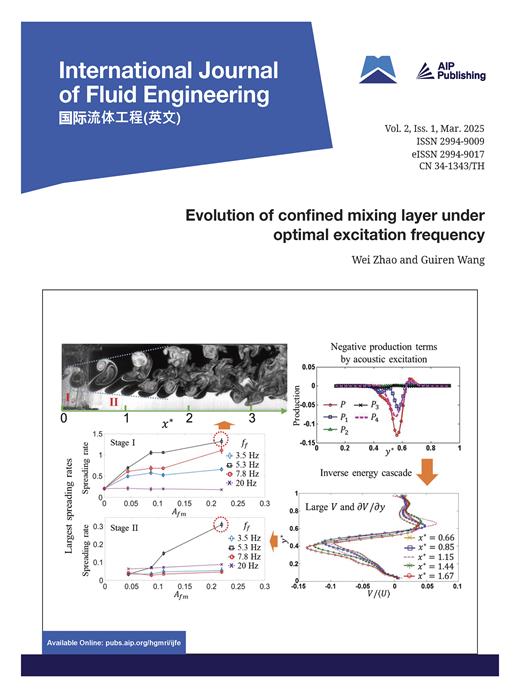 Volume 2 Issue 1 | International Journal of Fluid Engineering | AIP ...