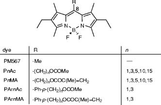 Bichromatic laser emission from dipyrromethene dyes incorporated into ...