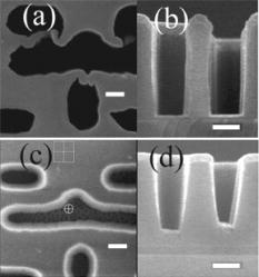 Controlling line-edge roughness and reactive ion etch lag in sub-150 nm ...
