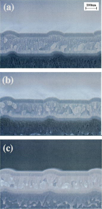 Properties of microstructure on amorphous film of rare earth–transition ...