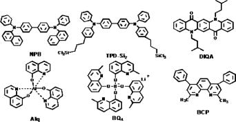 Triarylamine siloxane anode functionalization/hole injection layers in ...