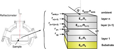 Fourier analysis applied on in situ laser reflectometry during III ...