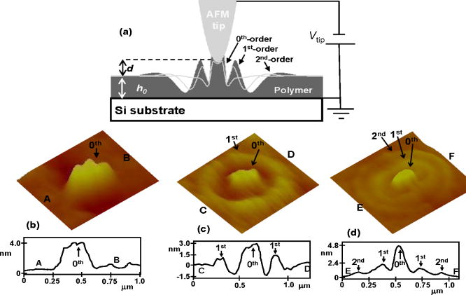 Micro∕nanoscopic patterning of polymeric materials by atomic force ...