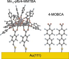 Identification of linker molecules suited for deposition and study of ...