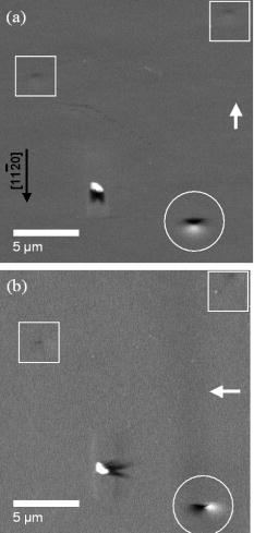 Nondestructive dislocation delineation using topographically enhanced ...