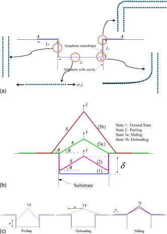van der Waals adhesion of graphene membranes | Journal of Applied ...