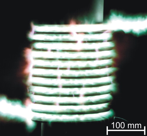 Observations of the long distance exploding wire restrike mechanism ...