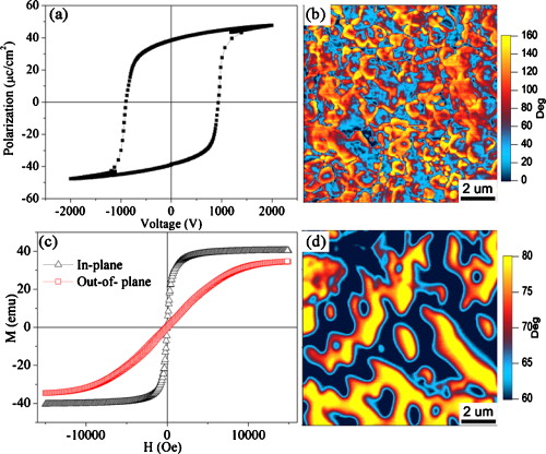 Local two-way magnetoelectric couplings in multiferroic composites via ...