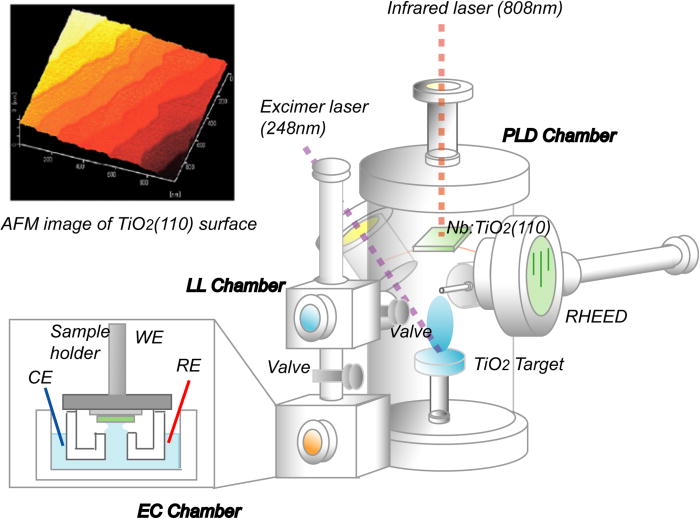 Nanoscale oxygen nonstoichiometry in epitaxial TiO2 films grown by ...