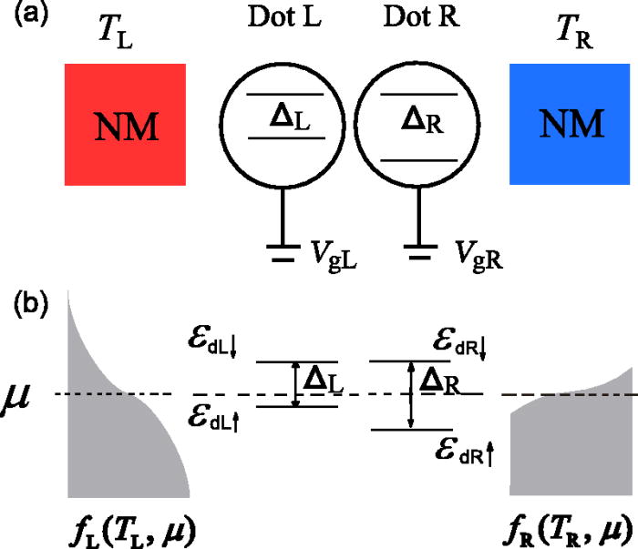 Thermally driven unipolar and bipolar spin diode based on double ...