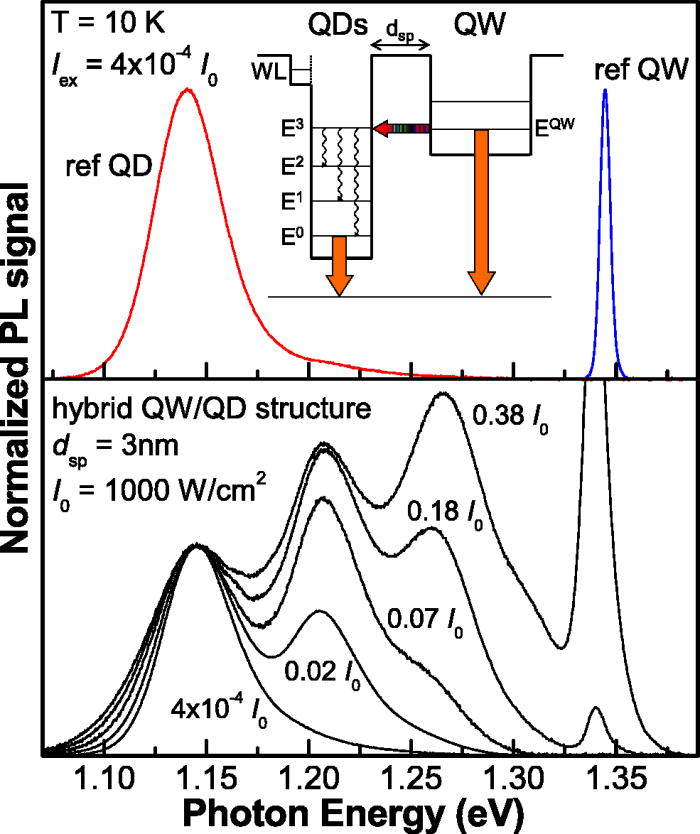 Effect of resonant tunneling on exciton dynamics in coupled dot-well ...