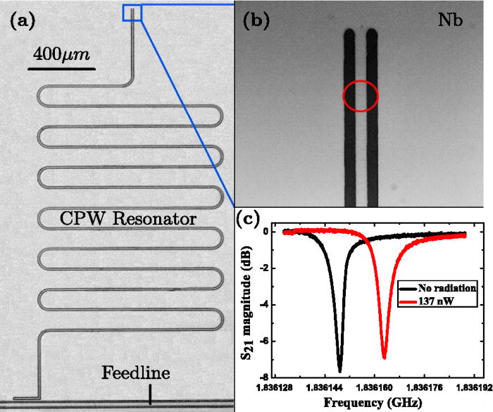 Photon-induced thermal effects in superconducting coplanar waveguide ...