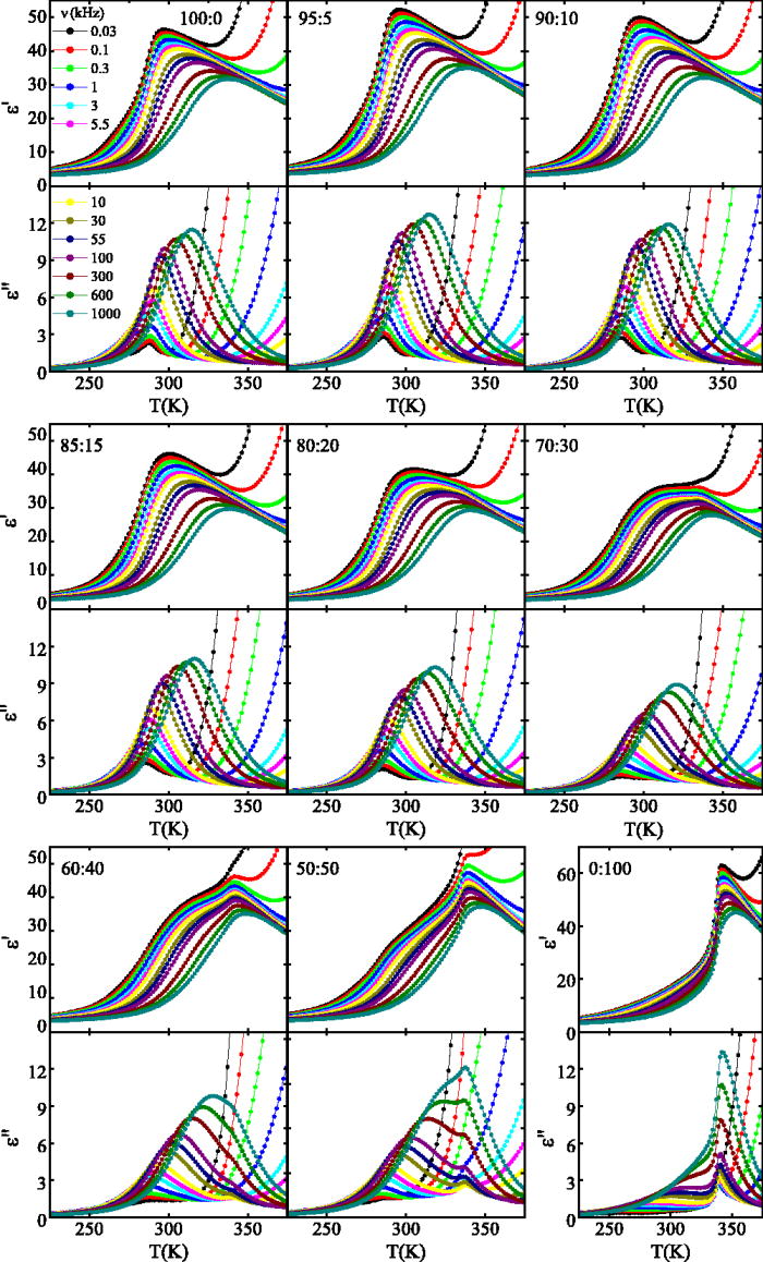 Influencing dielectric properties of relaxor polymer system by blending ...