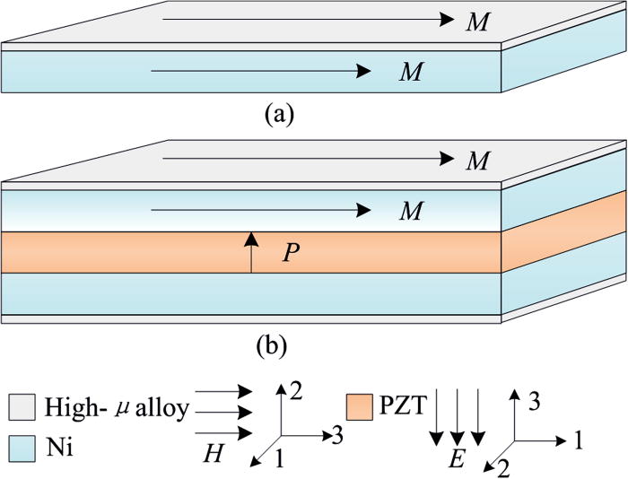 Dynamic magnetostrictive properties of magnetization-graded ...