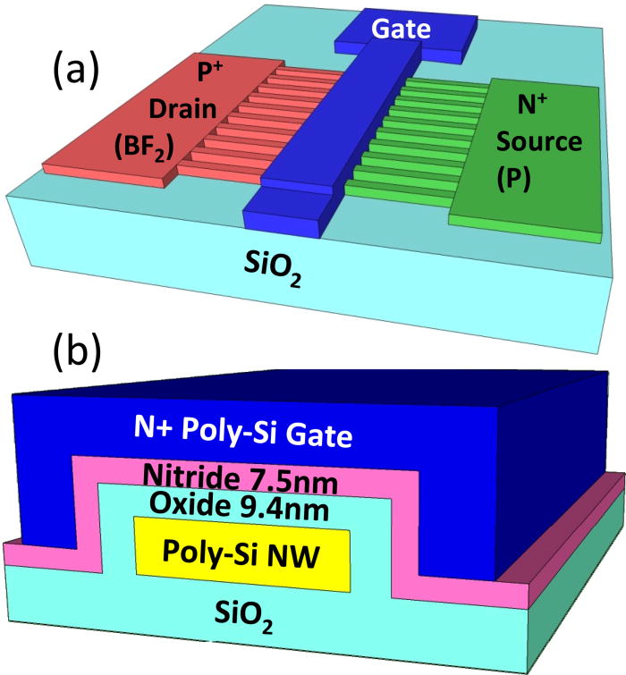 Wave-particle duality of gated p-i-n fin field-effect transistors based ...