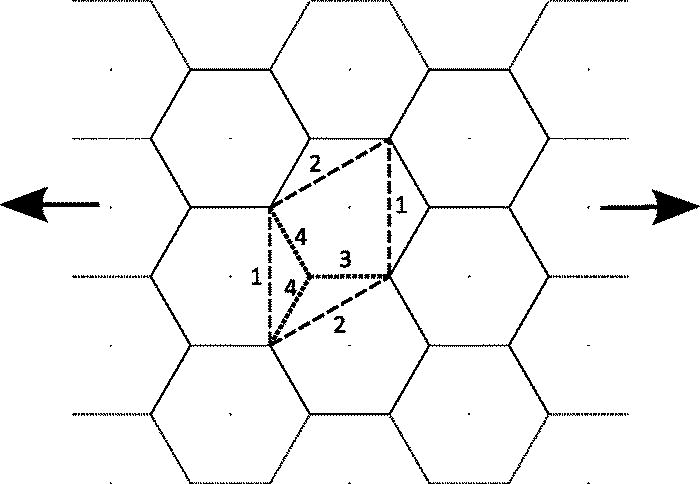 Graphene as a hexagonal 2-lattice: Evaluation of the in-plane material ...