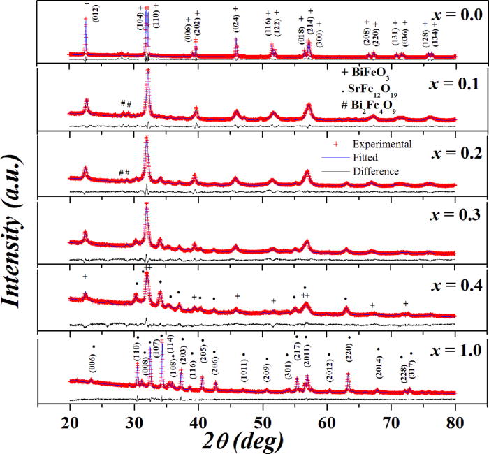Enhanced magnetoelectric properties of BiFeO3 on formation of BiFeO3 ...